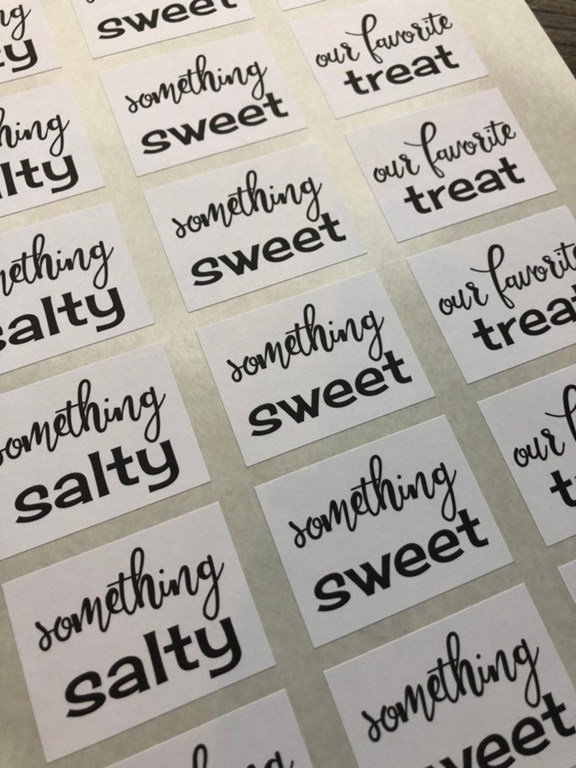 Something salty something sweet and our favorite treat | Etsy