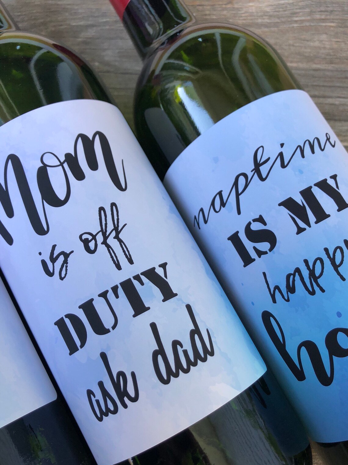Mother's Day Gift New Mom Wine Gift Mommy Wine Labels | Etsy