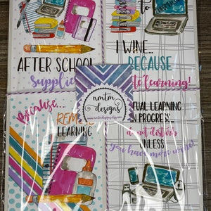 Remote Learning Wine Labels, Gifts for Moms and Teachers, Christmas ...