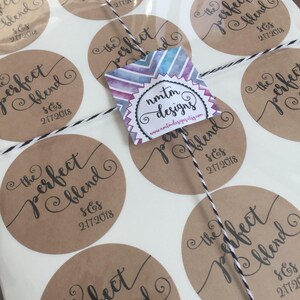 Perfect Blend, Perfect Blend Sticker, Coffee Favor, Coffee Sticker ...