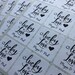 Lucky in Love Lottery Ticket Favor Sticker Lotto Sticker - Etsy