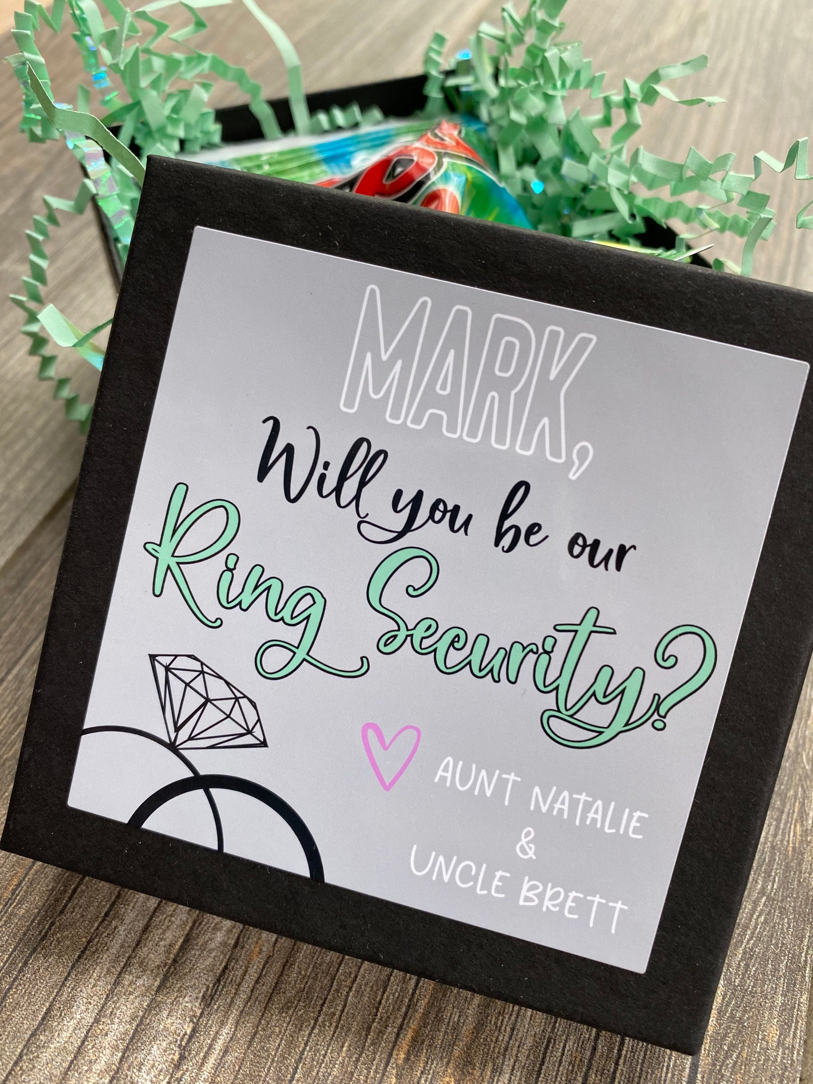 Ring Bearer Proposal Will you be my Ring Bearer Ring | Etsy