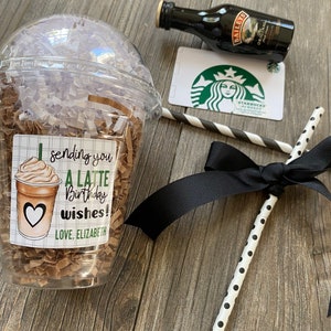 Coffee Cup Gift Card Holder, Coffee Lover Birthday Gift - Etsy