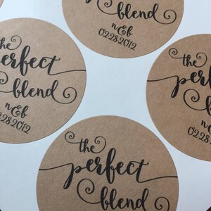 Perfect Blend, Perfect Blend Sticker, Coffee Favor, Coffee Sticker ...