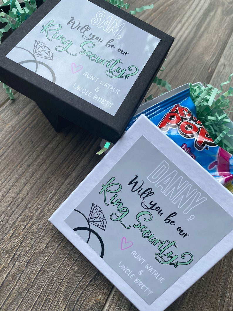 Ring Bearer Proposal Will you be my Ring Bearer Ring | Etsy