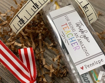 Teacher Appreciation Gift Box Teacher Valentine Christmas | Etsy