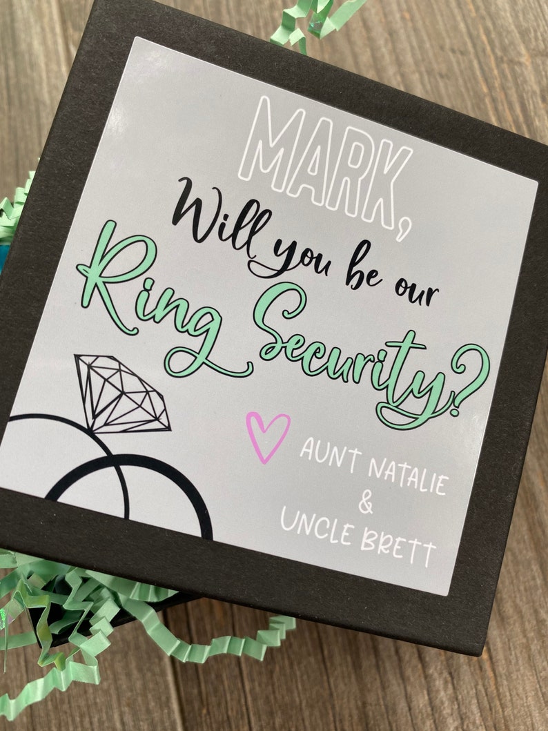 Ring Bearer Proposal Will you be my Ring Bearer Ring | Etsy