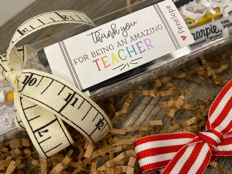 Teacher Appreciation Gift Box Teacher Valentine Christmas - Etsy