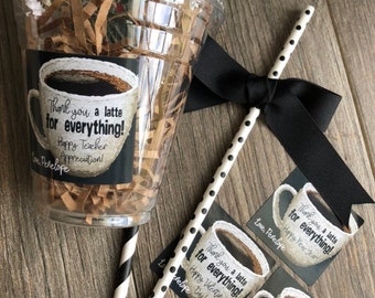 Coffee Cup Gift Card Holder Teacher Appreciation Thank You | Etsy