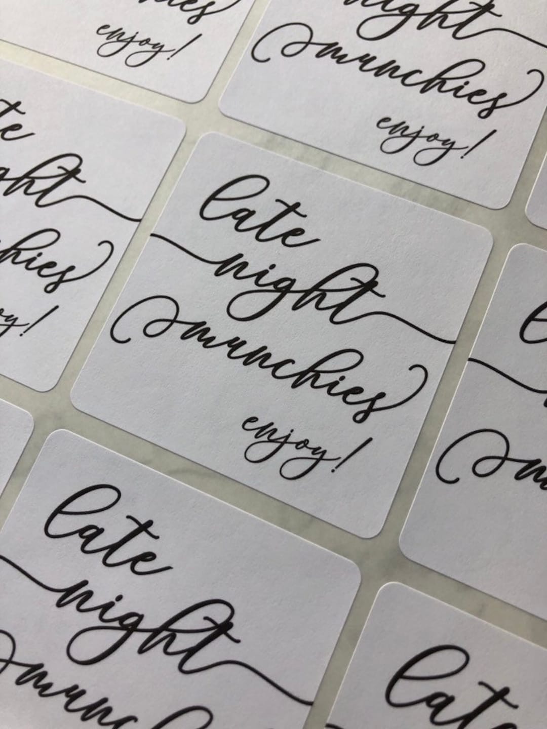 Late Night Munchies, Late Night Sticker, Midnight Snack Sticker ...