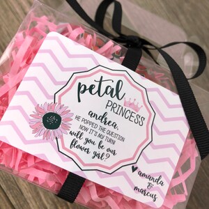 Will You Be My Proposal Flower Girl Proposal Box, Personalized Mini ...