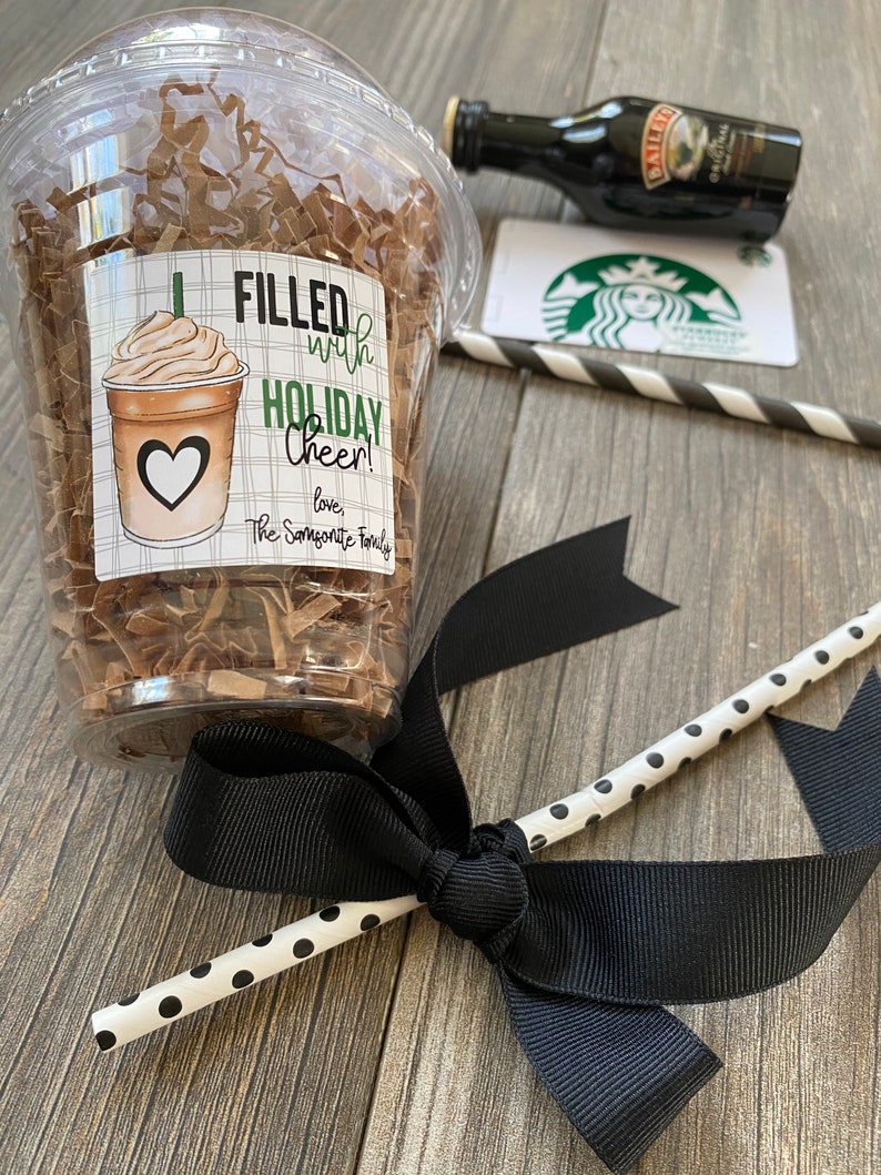 Christmas Coffee Gift Card Holders Teacher Holiday Gift | Etsy