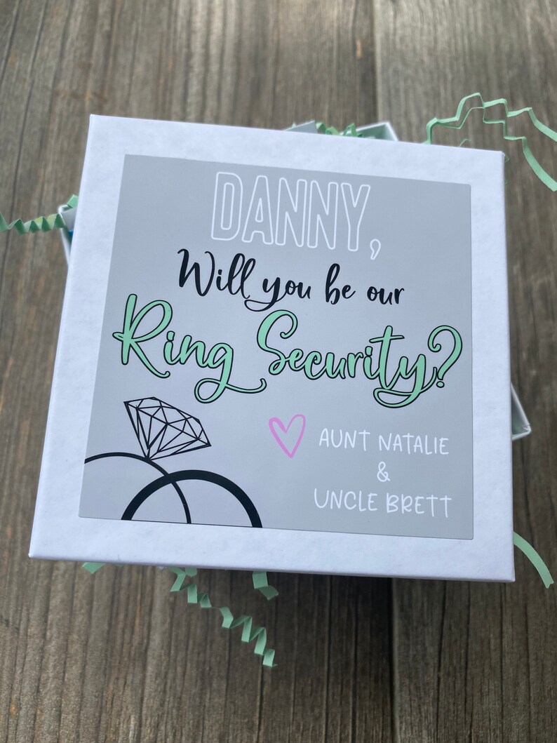 Ring Bearer Proposal Will you be my Ring Bearer Ring | Etsy