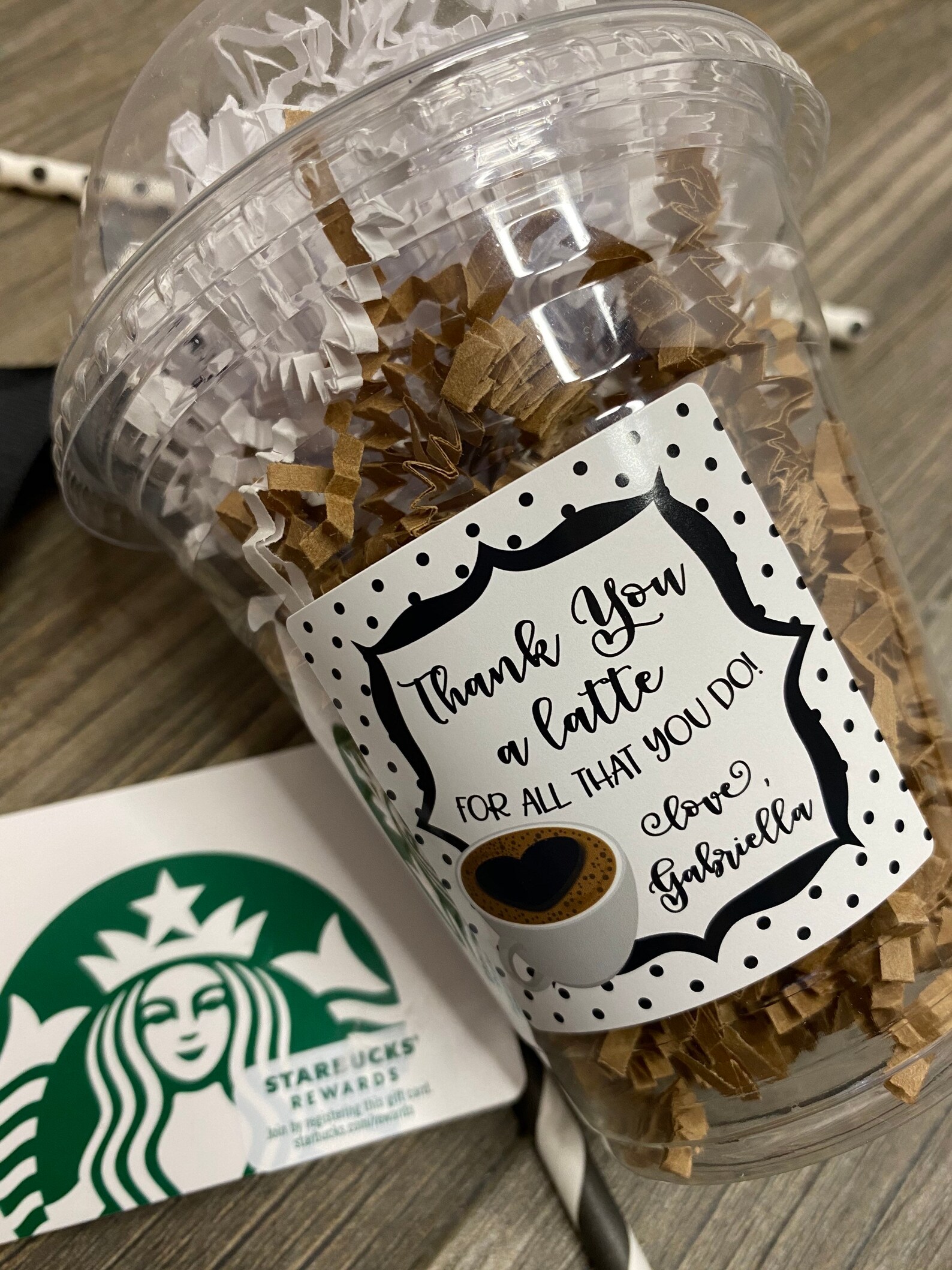 Coffee Cup Gift Card Holder, Teacher Appreciation, Thank You Gift ...