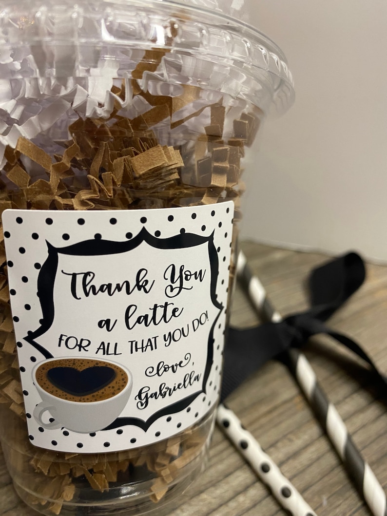 Coffee Cup Gift Card Holder Teacher Appreciation Thank You - Etsy