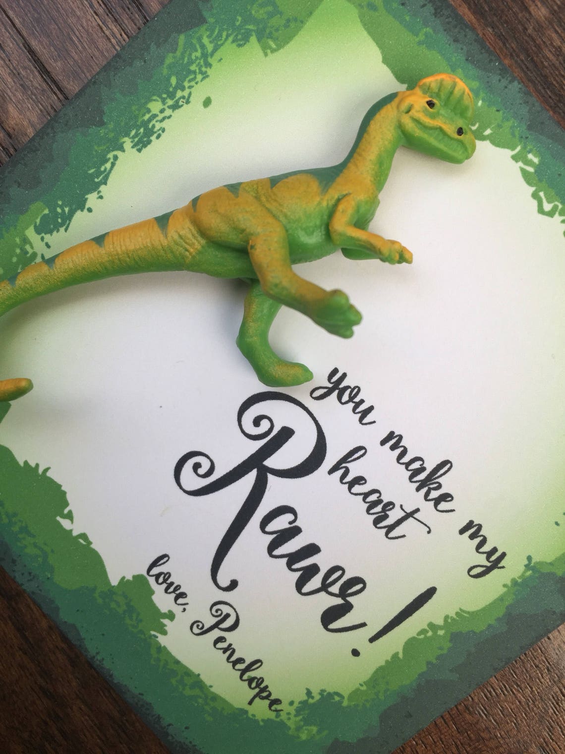 Kids Valentines Day Cards for Class Exchange Dinosaur - Etsy