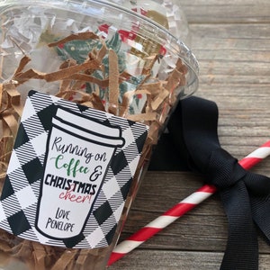 Christmas Coffee Gift Card Holders, Teacher Holiday Gift, Thank You ...