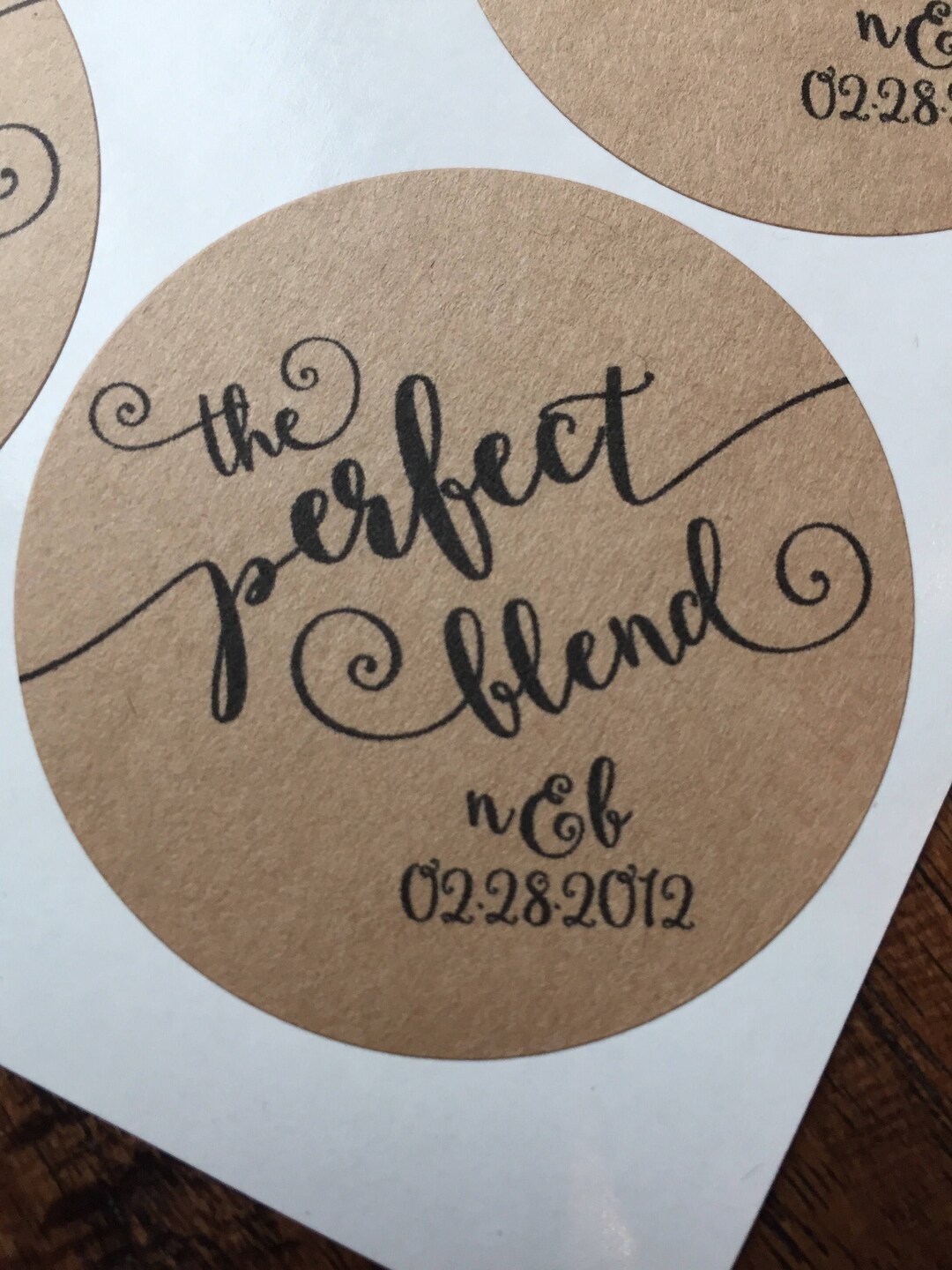 Perfect Blend, Perfect Blend Sticker, Coffee Favor, Coffee Sticker ...