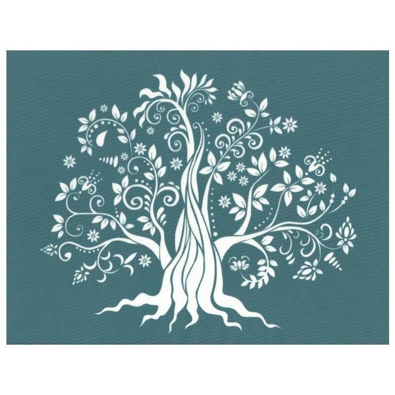 Silk Screen Printing Stencil Fancy Decorated Tree for - Etsy