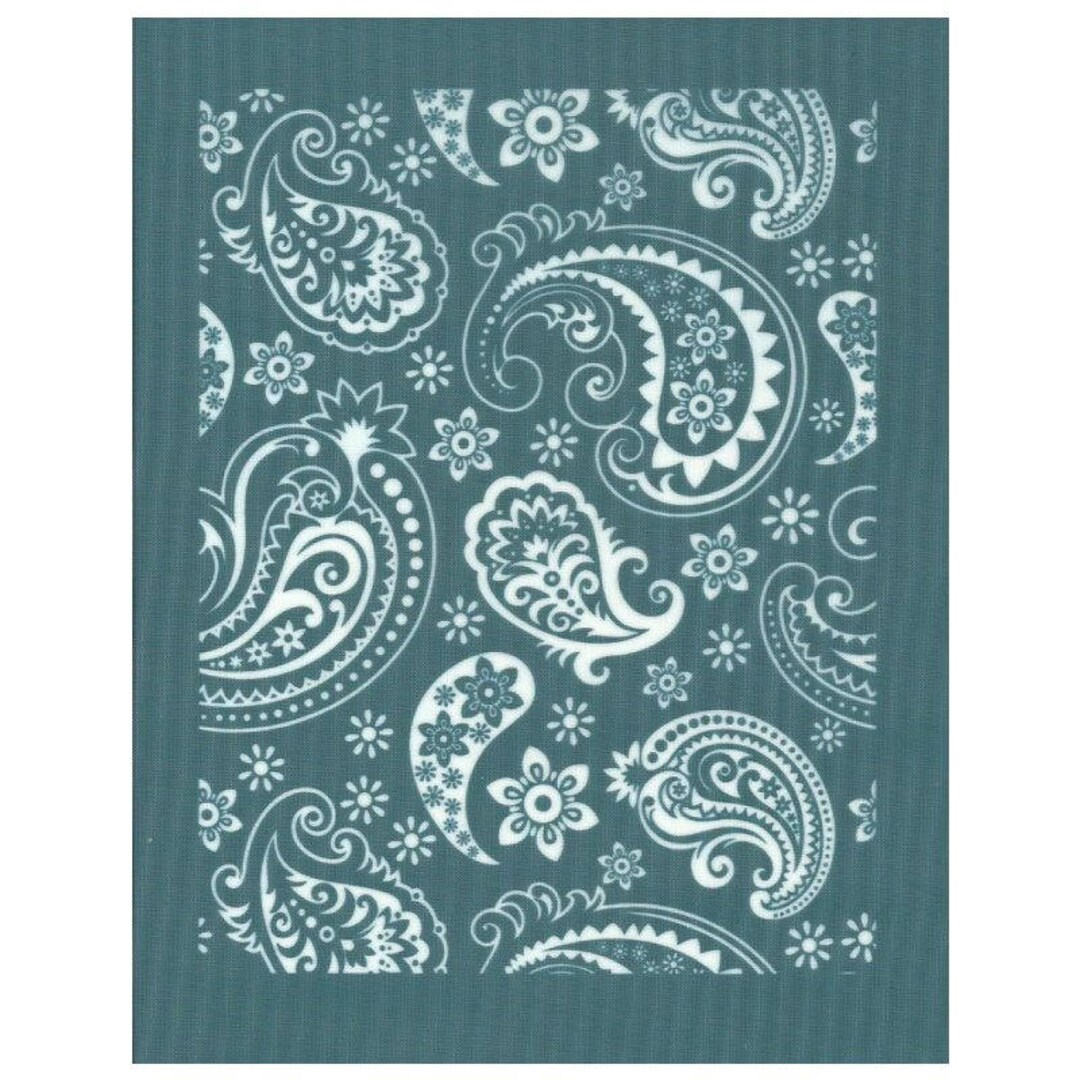 DIY Silk Screen Printing Stencil Floral Paisley Pattern for - Etsy