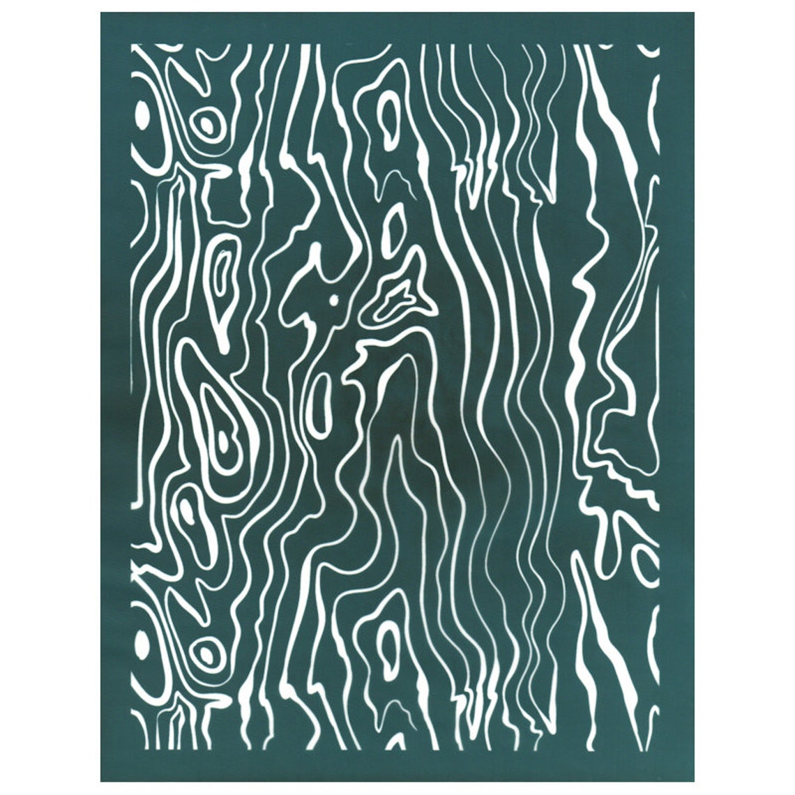 DIY Silk Screen Printing Design Stencil Wood Grain Pattern - Etsy