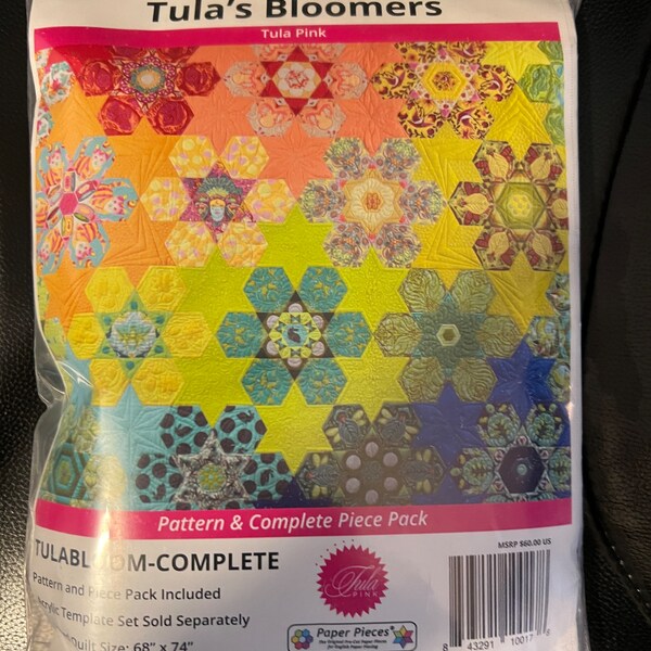 Tula's Bloomers EPP Papers, Templates and Pattern Pack English Paper ...