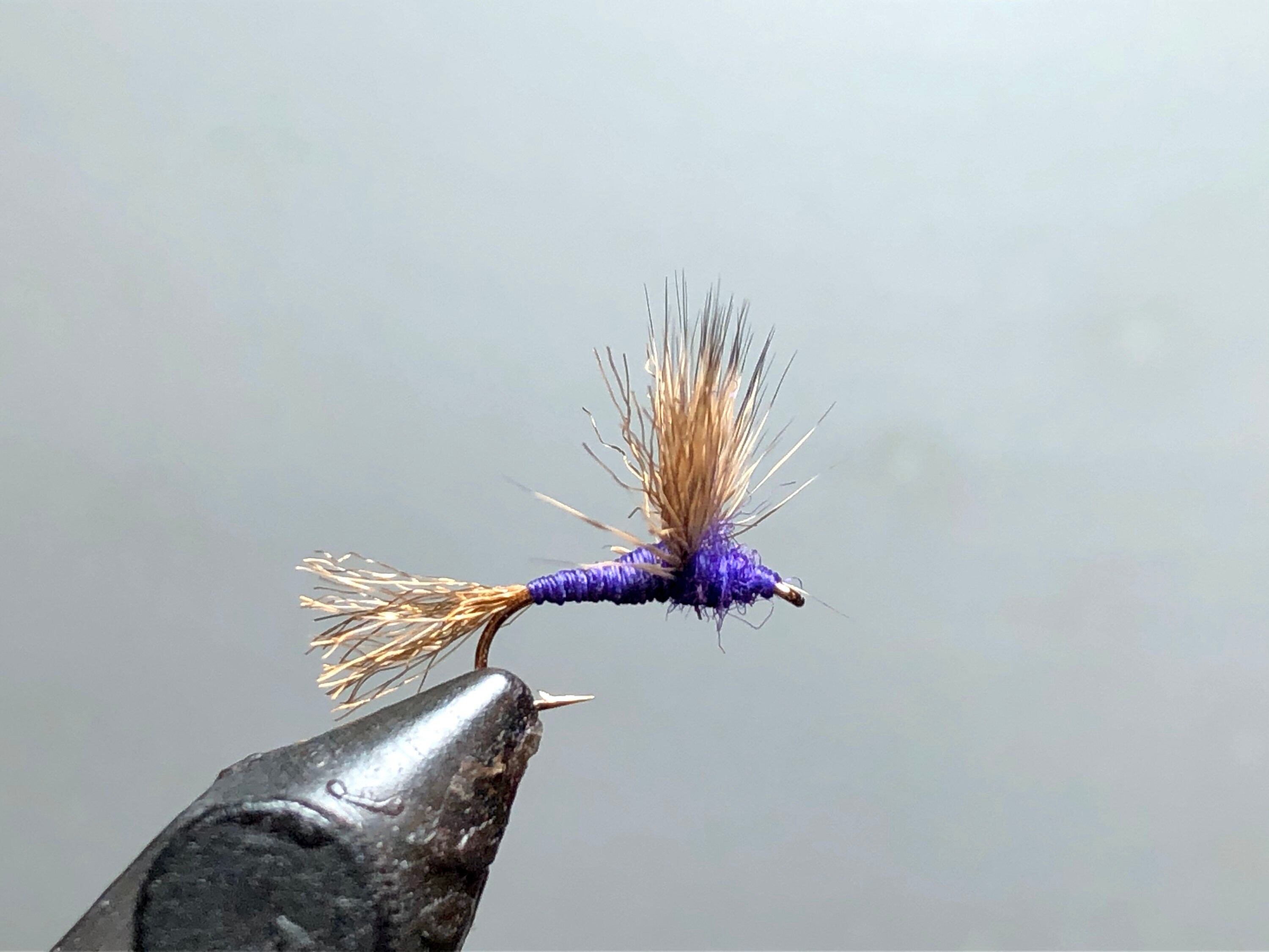 Purple Haze Sparkle Dun Dry Fly - Etsy