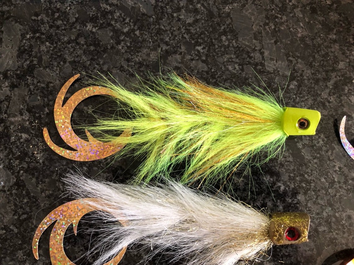 Musky/pike Popper Flies - Etsy