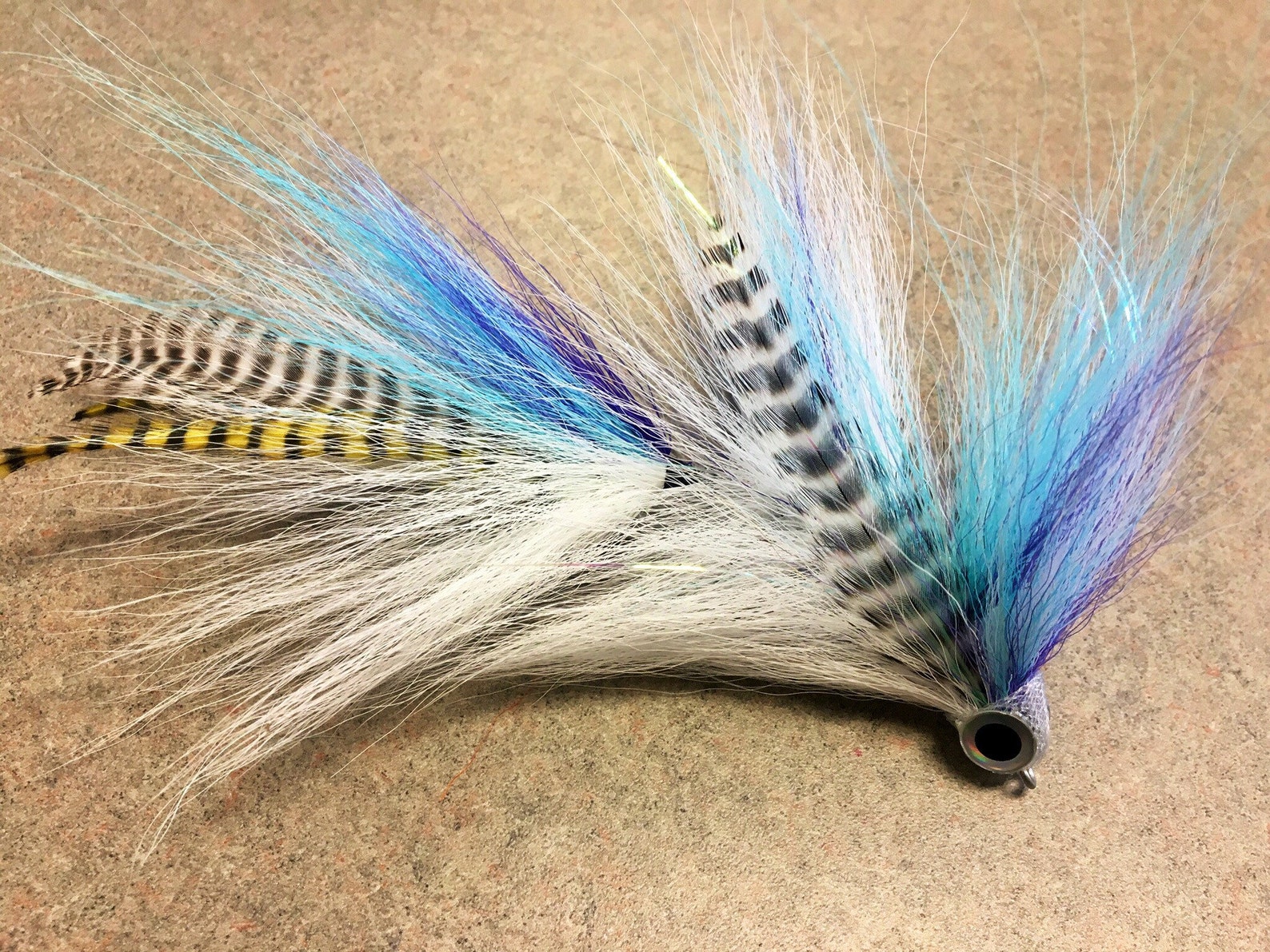 Musky Flies T Bone Variation Large Pike and Muskie Fly - Etsy Australia