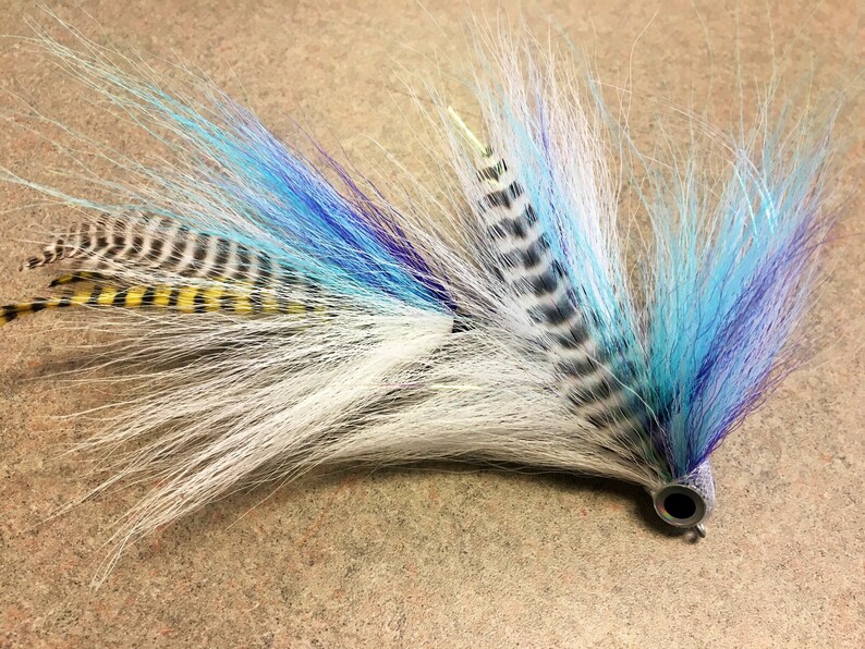 Musky Flies T Bone Variation Large Pike and Muskie Fly - Etsy Australia