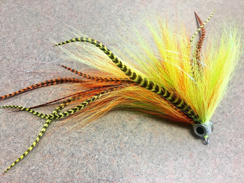 Musky Flies - T Bone Variation Large Pike and Muskie Fly - Etsy