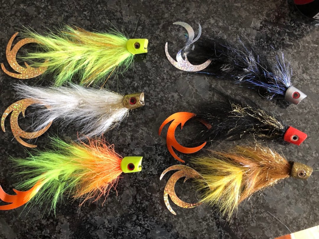Musky/pike Popper Flies - Etsy