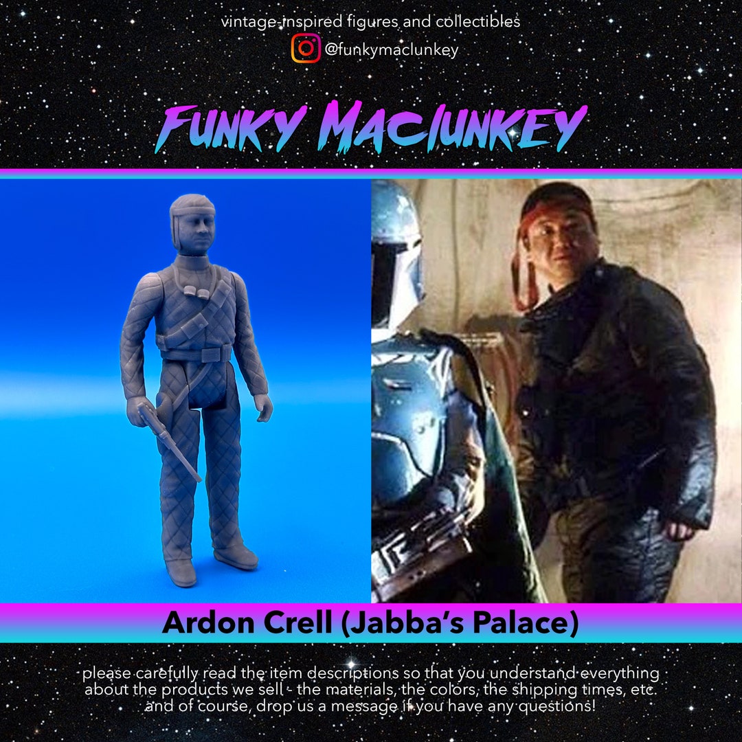 Vintage-style Star Wars Ardon Crell jabba's Palace - Etsy