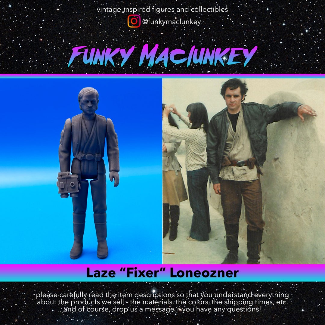Vintage-style Star Wars Laze fixer Loneozner tosche Station Action ...