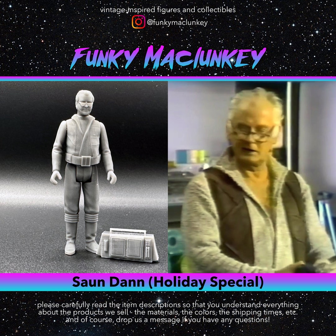 Vintage-style Star Wars Holiday Special Custom Action Figure: Saun Dann ...