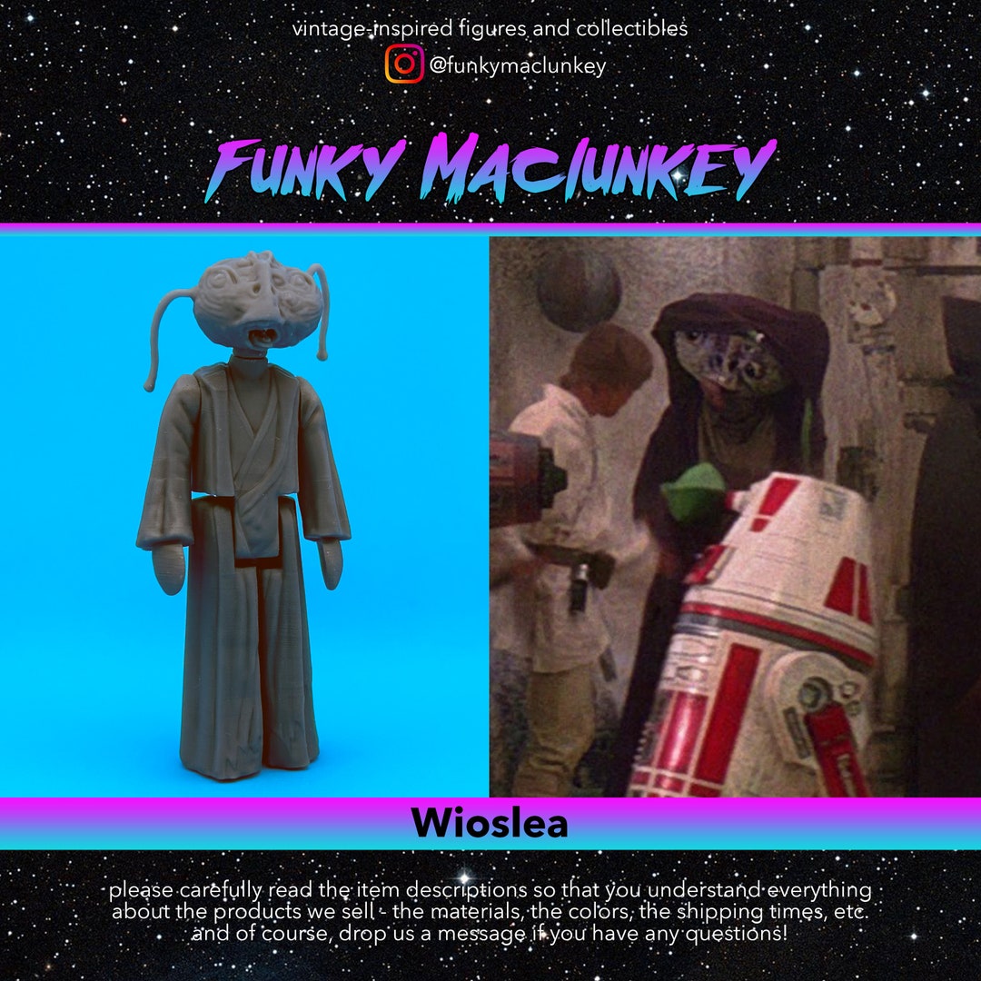 Vintage-style Star Wars Wioslea mos Eisley Action Figure - Etsy