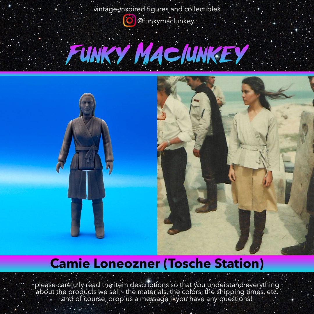 Vintage-style Star Wars Camie Loneozner tosche Station Action Figure - Etsy