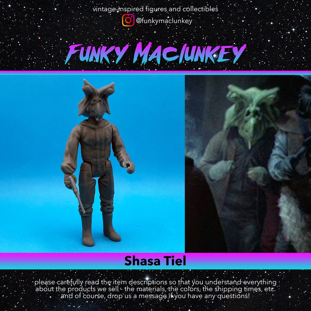 Vintage-style Star Wars Shasa Tiel jabba's Palace Action - Etsy