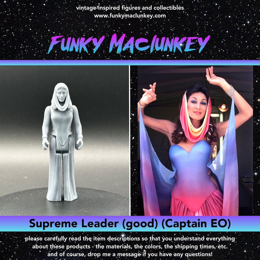 Vintage-style Captain EO Supreme Leader (good) Action Figure - Etsy