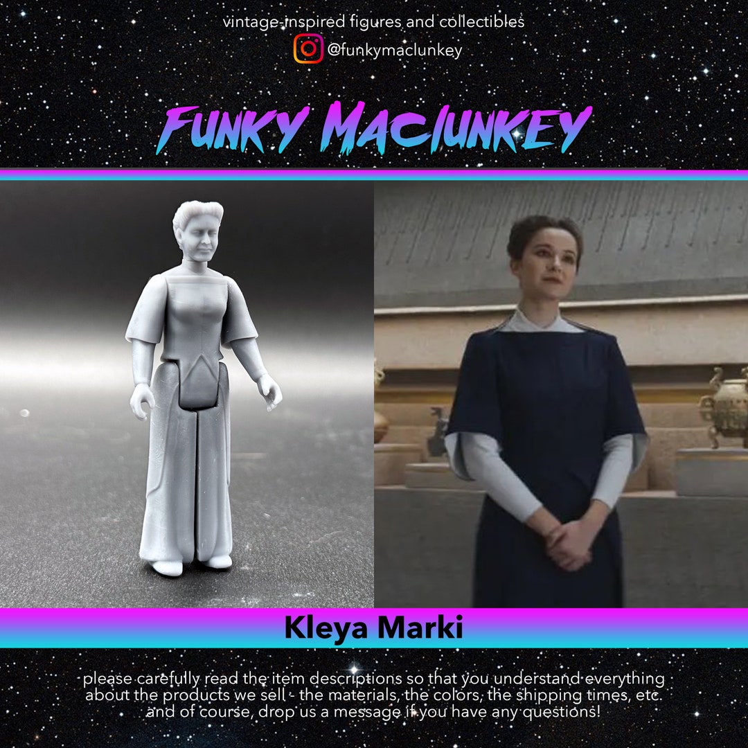 Vintage-style Star Wars Custom Kleya Marki (andor) Action Figure - Etsy