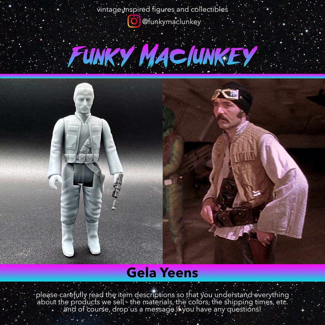 Vintage-style Star Wars Gela Yeens (jabba's Goon) Action Figure - Etsy