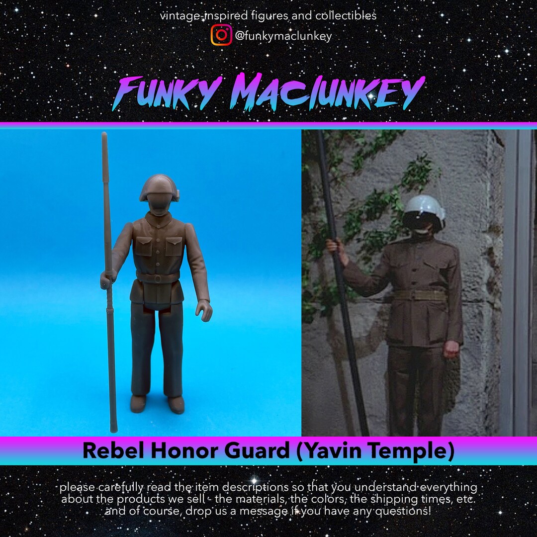 Vintage-style Star Wars Rebel Honor Guard Action Figure - Etsy