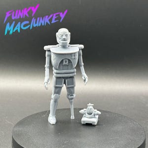 Vintage-style Captain EO Major Domo Action Figure multiple Options - Etsy