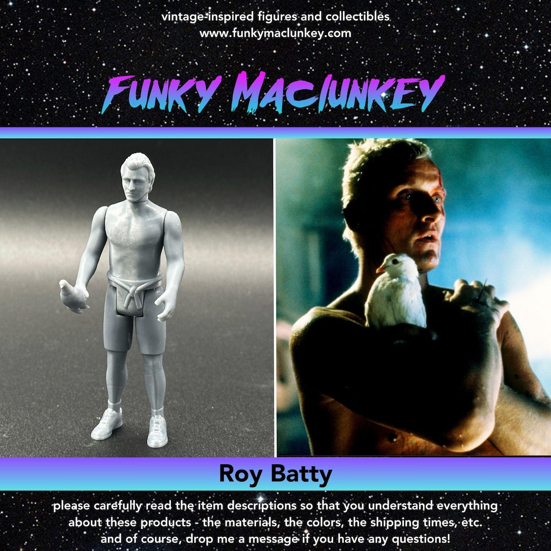 Vintage-style Blade Runner Roy Batty Action Figure - Etsy