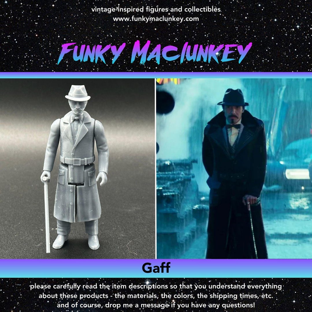 Vintage-style Blade Runner Gaff Action Figure - Etsy