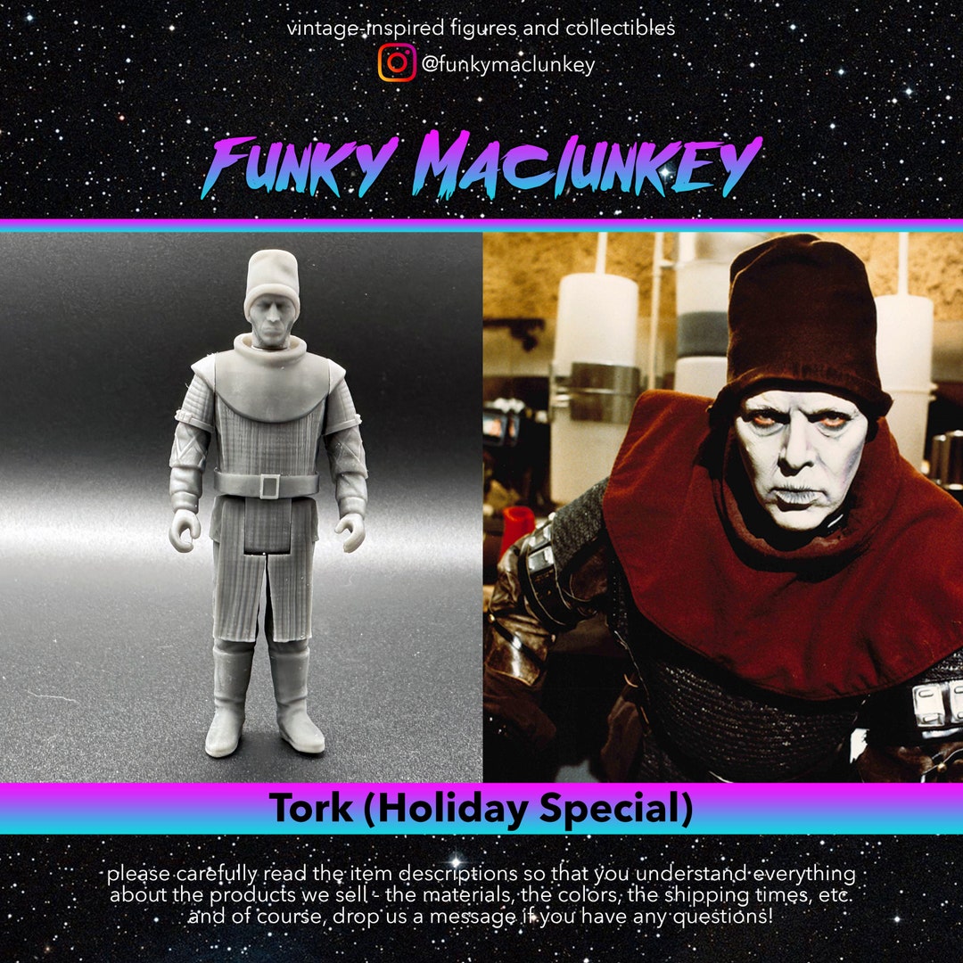 Vintage-style Star Wars Holiday Special Custom Action Figure: Tork - Etsy