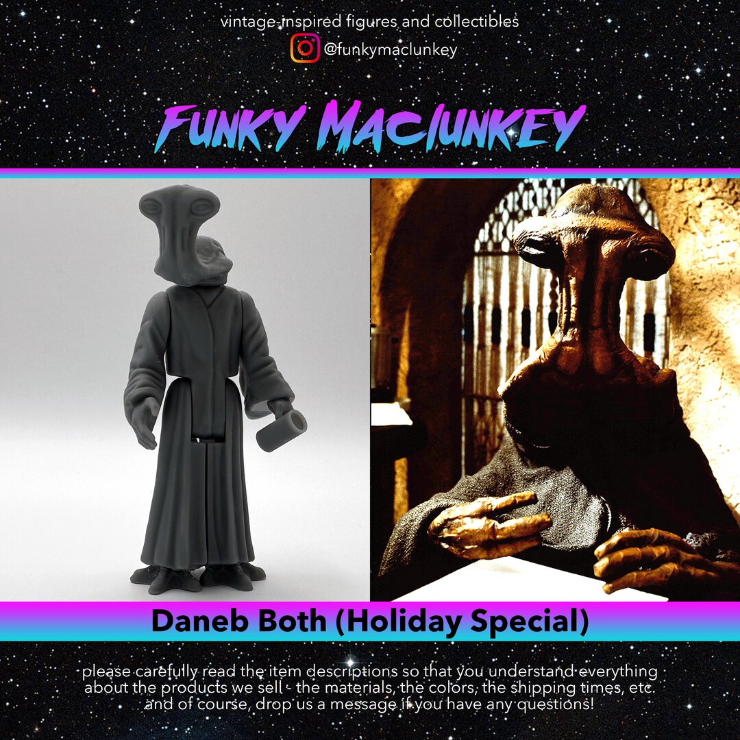 Vintage-style Star Wars Holiday Special Custom Action Figure: Daneb ...