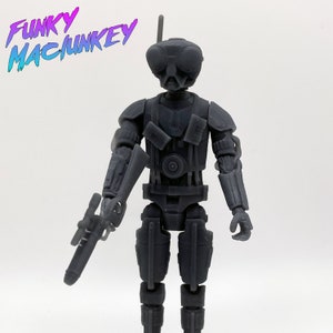 Vintage Style Star Wars Q9-0 ZERO Droid Action Figure - Etsy