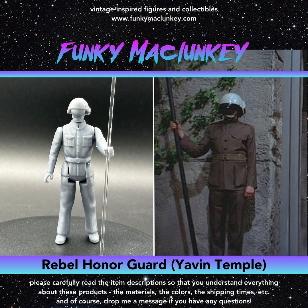 Vintage-style Star Wars Rebel Honor Guard Action Figure - Etsy