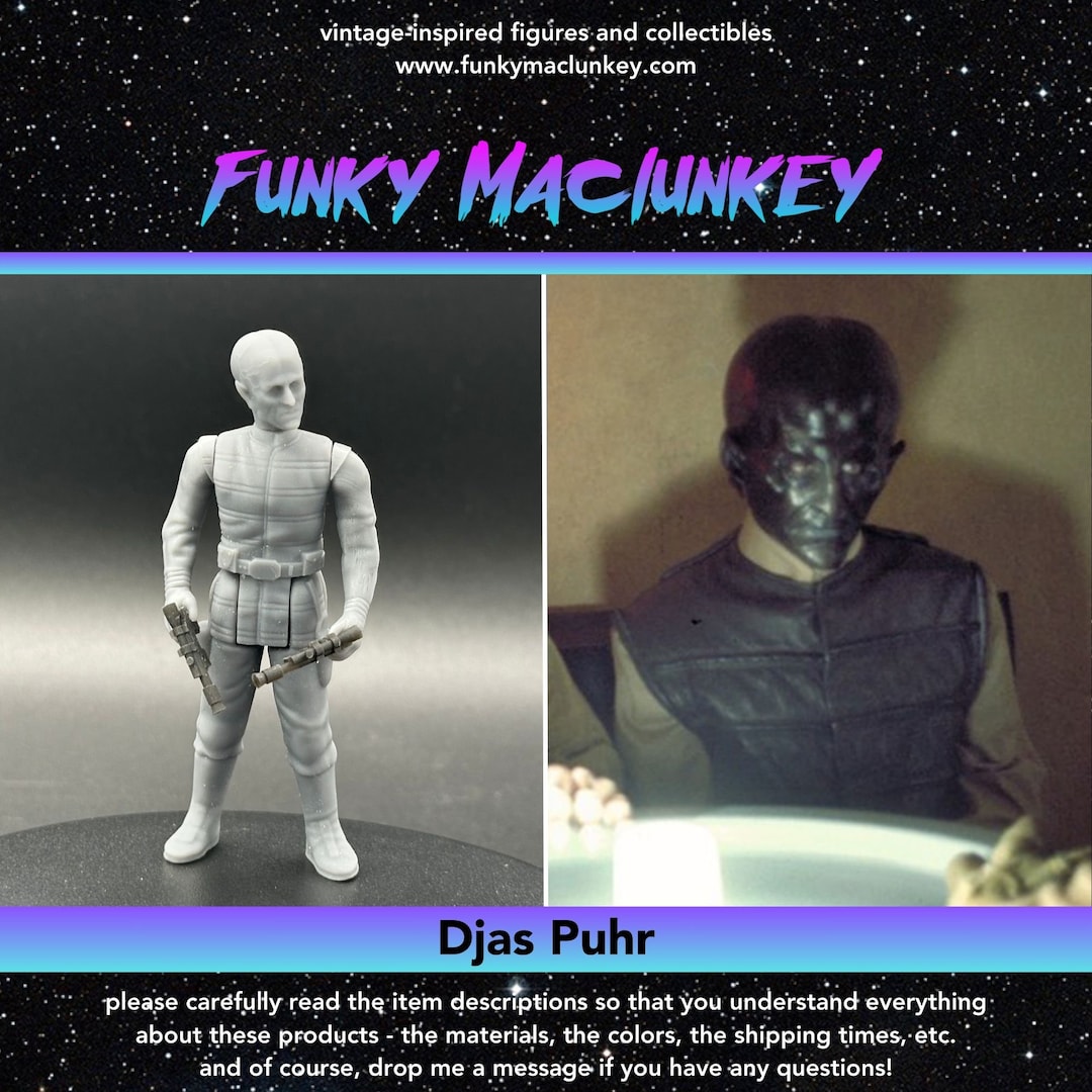 Vintage-style Star Wars Djas Puhr (mos Eisley) Action Figure - Etsy Canada